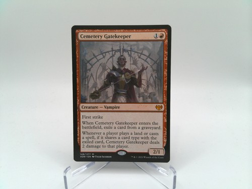 Cemetery Gatekeeper Innistrad: Crimson Vow VOW M 148 MTG Magic | eBay