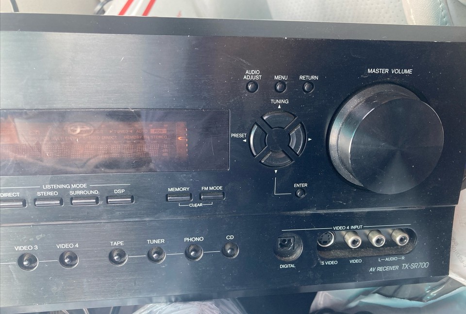 Onkyo TX-SR700 A/V receiver w/Dolby Digital EX, DTS-ES, Pro Logic 2 ...