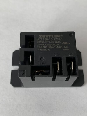 American Zettler AZ2280-1C-120AF Mini Power Relay SPST 30A 120V | eBay