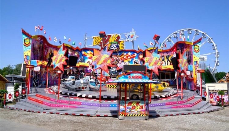 Faller 140461 H0 Carousel "Break Dance No. 1" motorize HO Amusement ...