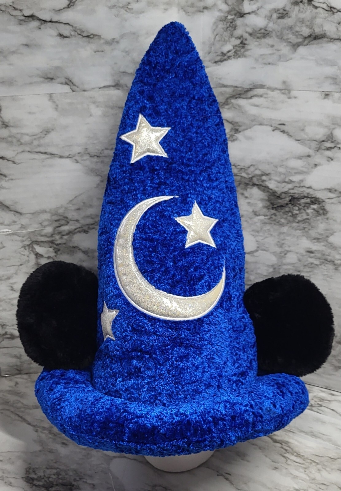 Disney Parks Magician Mickey Hat. Fantasia. Cone Shaped. Blue Mickey ...