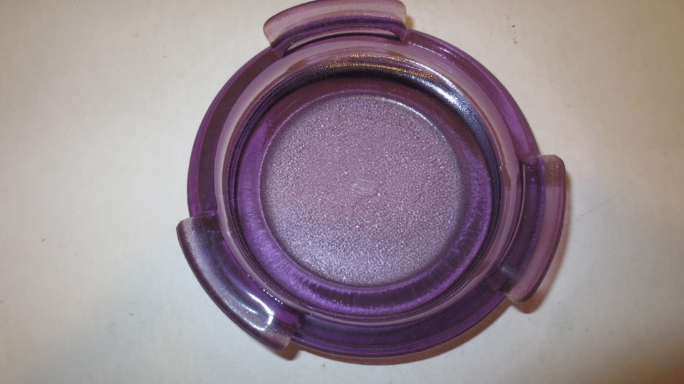 Fenton Fairy Lamp Glass Base - Amethyst- Base only-3-3/4" | eBay