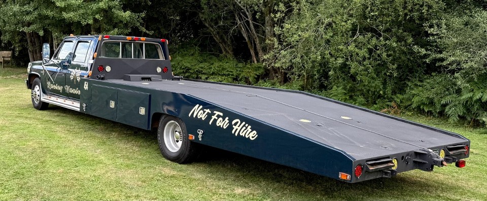 American chevrolet c10/c30 ramp truck classic racing hauler big block ...