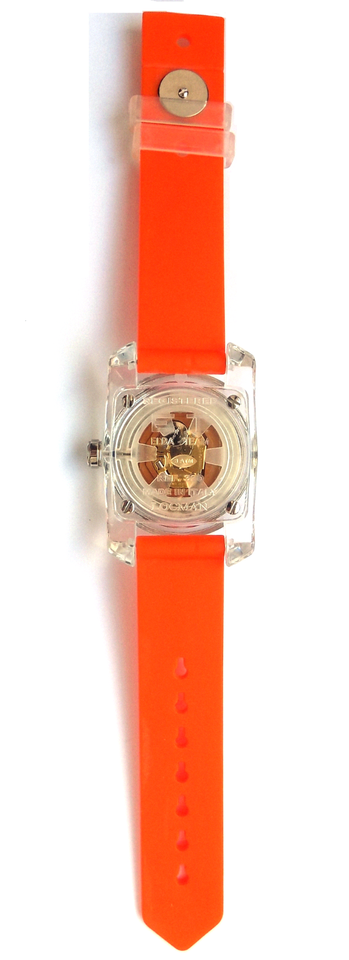 ET ELBA TEAM LOCMAN WATCH Ref.330 BLACK/ORANGE NEW -NWOT, BOXED, Made ...