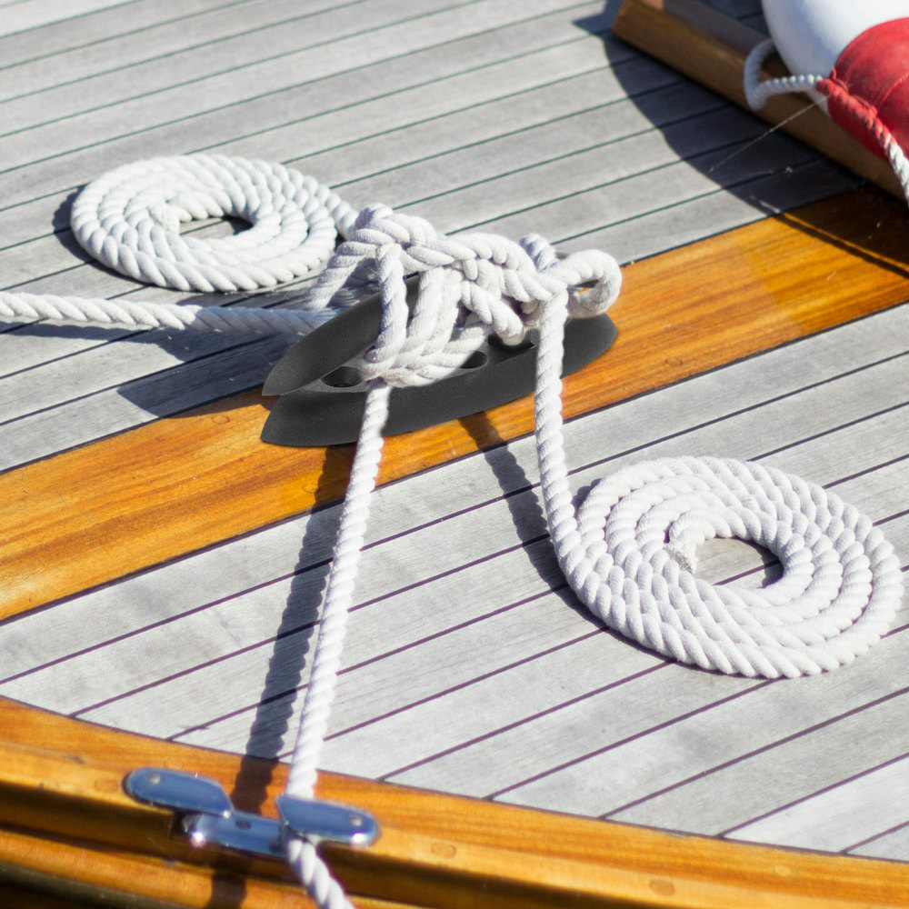 1 Set of Boat Dock Cleat Rope Cleat Sturdy Boat Cleat Metal Rope Cleat ...