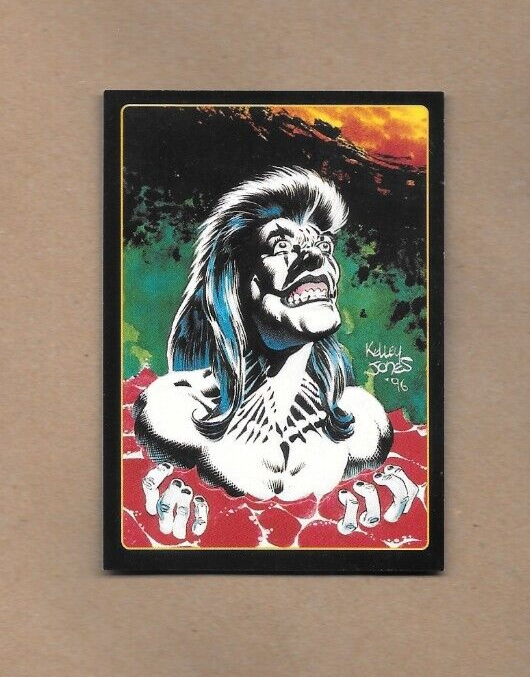 1996 Kitchen Sink Press City of Angels Legend of the Crow Chase Card #1 ...