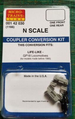 N Micro Trains 001 42 030 Coupler Conversion kit 1166 | eBay