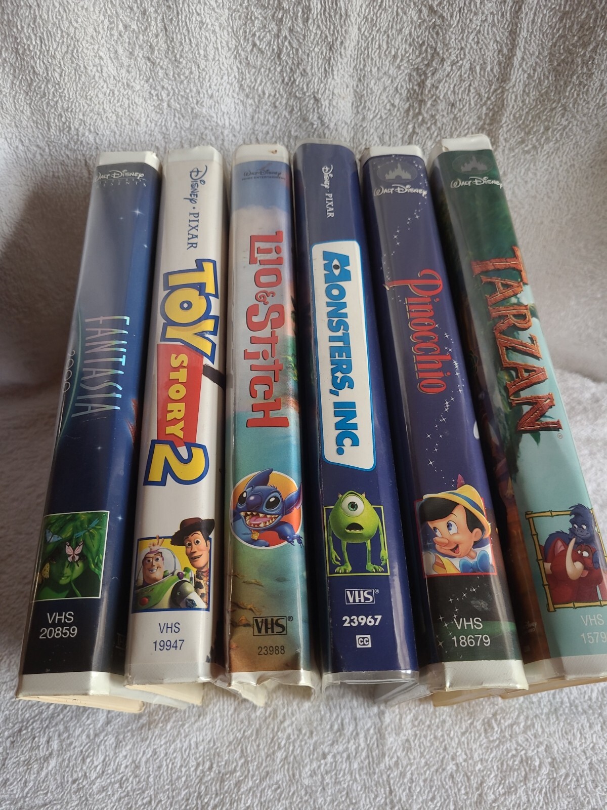 Disney/Pixar VHS Collection With Clamshell | Grelly USA