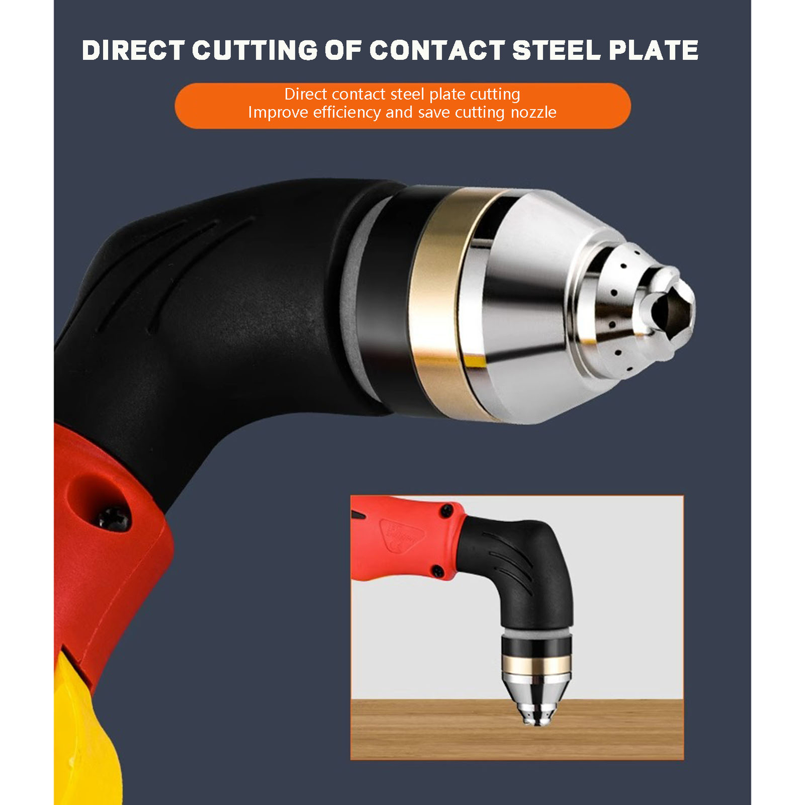 Contactable Protective Tools Cutting Nozzle P80 Plasma Torch Protective ...