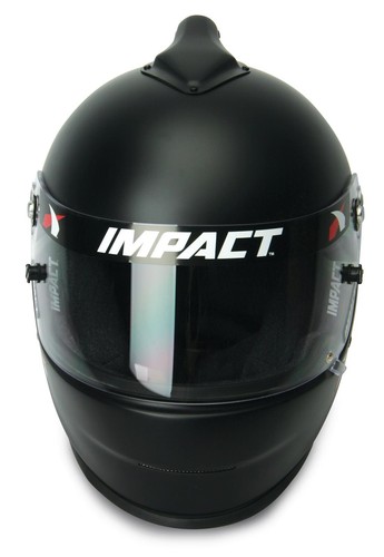 Impact Racing 14820512 Helmet 1320 Top Air Full Face Large Flat Black ...