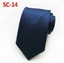 Men's Solid Neck Ties Quality Modern Striped Satin Formal Business Wedding Gift | eBay