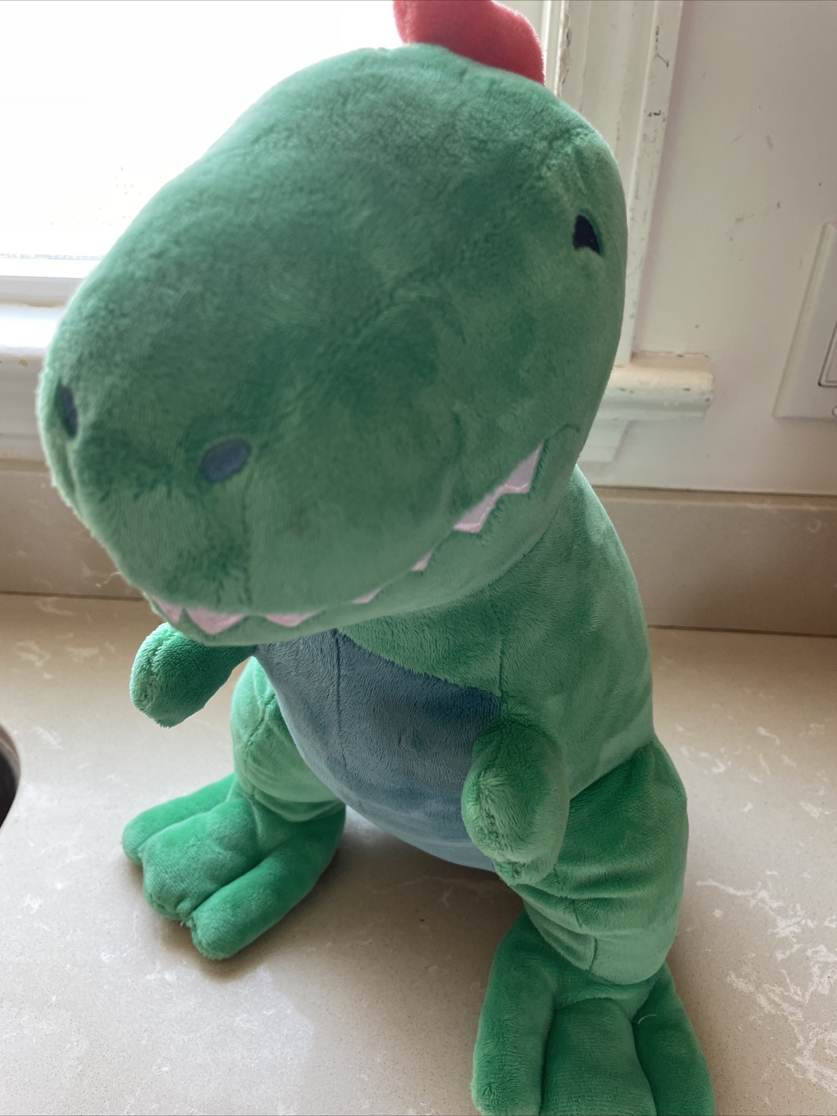 Pillowfort Dinosaur Plush Stuffed Animal Throw Pillow Green - Dino for ...