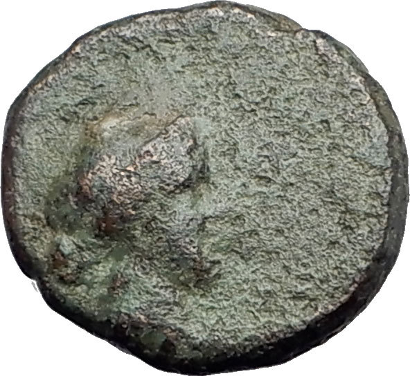350-150BC Authentic Ancient Original Genuine GREEK Coin APOLLO ...