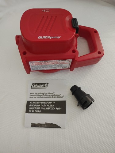 Coleman 4D Electric Battery Powered Air Bed Quick Pump | eBay