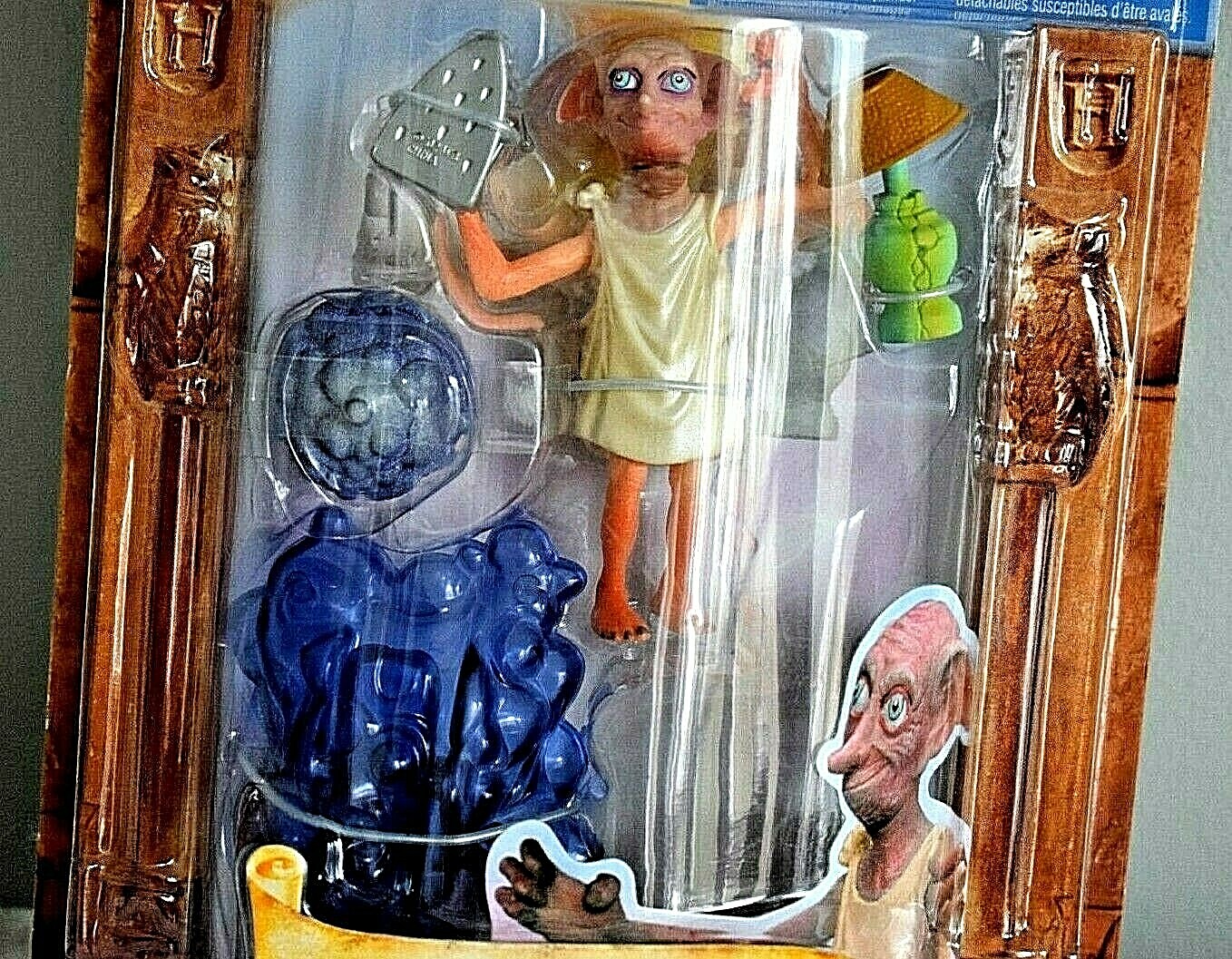 Harry Potter Dobby Action Figure Poseable Dobby Punishes Himself Iron ...