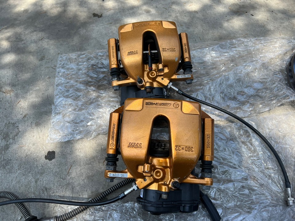 2020 Mercedes-Benz AMG GTR GT GT GTC Carbon Ceramic Rotors Brakes Set ...