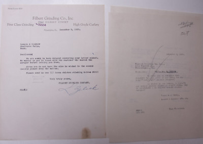 1932 Lamson Goodnow Filbert Grinding Co Inc Philadelphia PA Ephemera ...