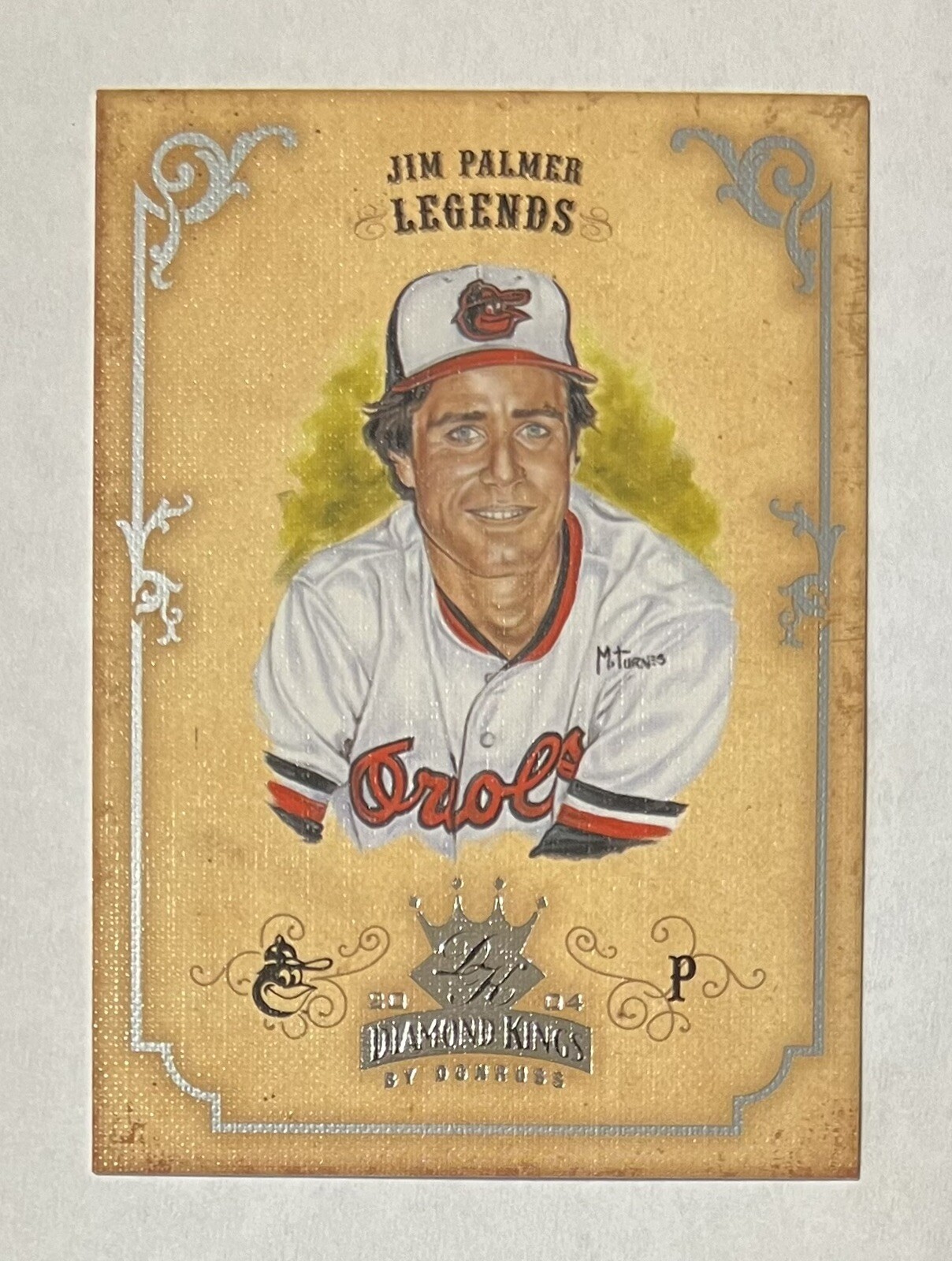 Jim Palmer 2004 Donruss Diamond Kings Crowning Moment Card #166 - 43/50 ...