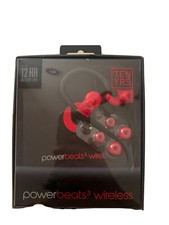 Beats by Dr. Dre Powerbeats Wireless Earphones - Black/Red for sale ...