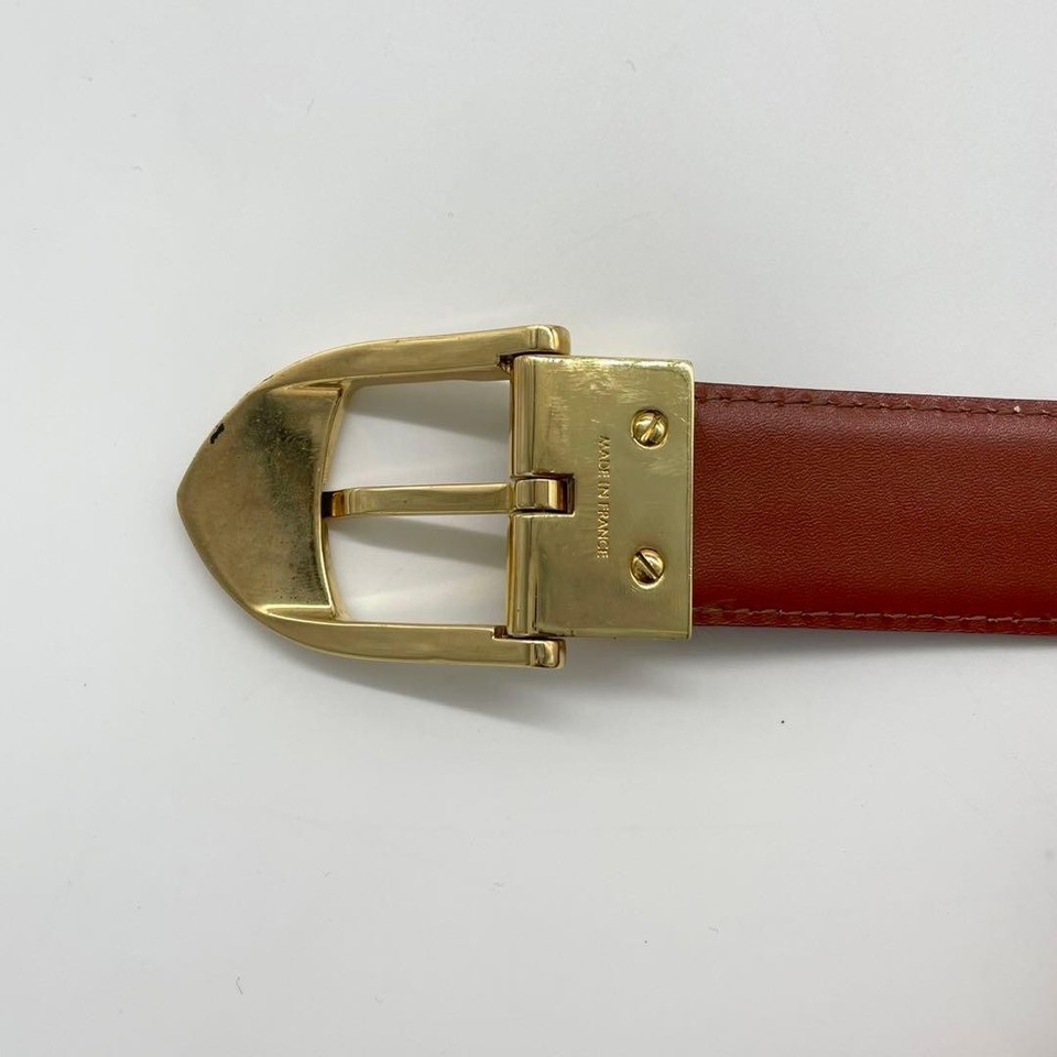 Louis Vuitton Authentic Leather Santur Classic Reversible Belt Women ...