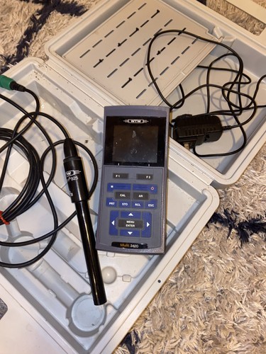 WTW Multi 3420 pH/ORP/Conductivity Water Quality Analyzer W/ Tetracon ...