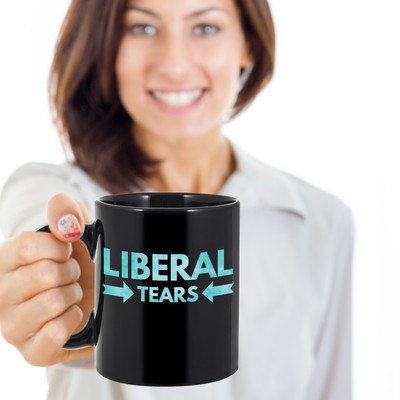 Liberal Tears - Conservative Republican Right Political Coffee Mug ...