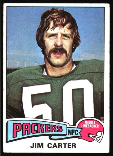 1975 Topps Jim Carter #19 Green Bay Packers L7 | eBay