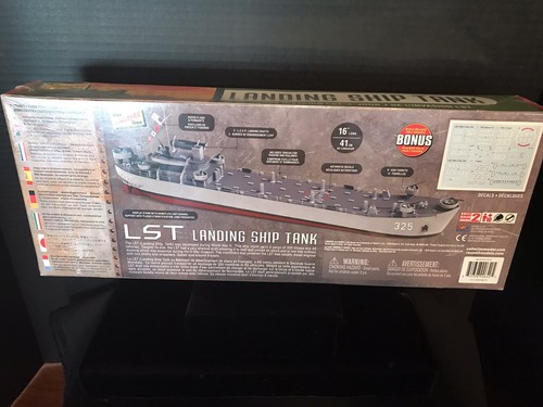 WW II US Navy USS LST 400 Landing Ship Tank D-day Normandy Lindberg ...