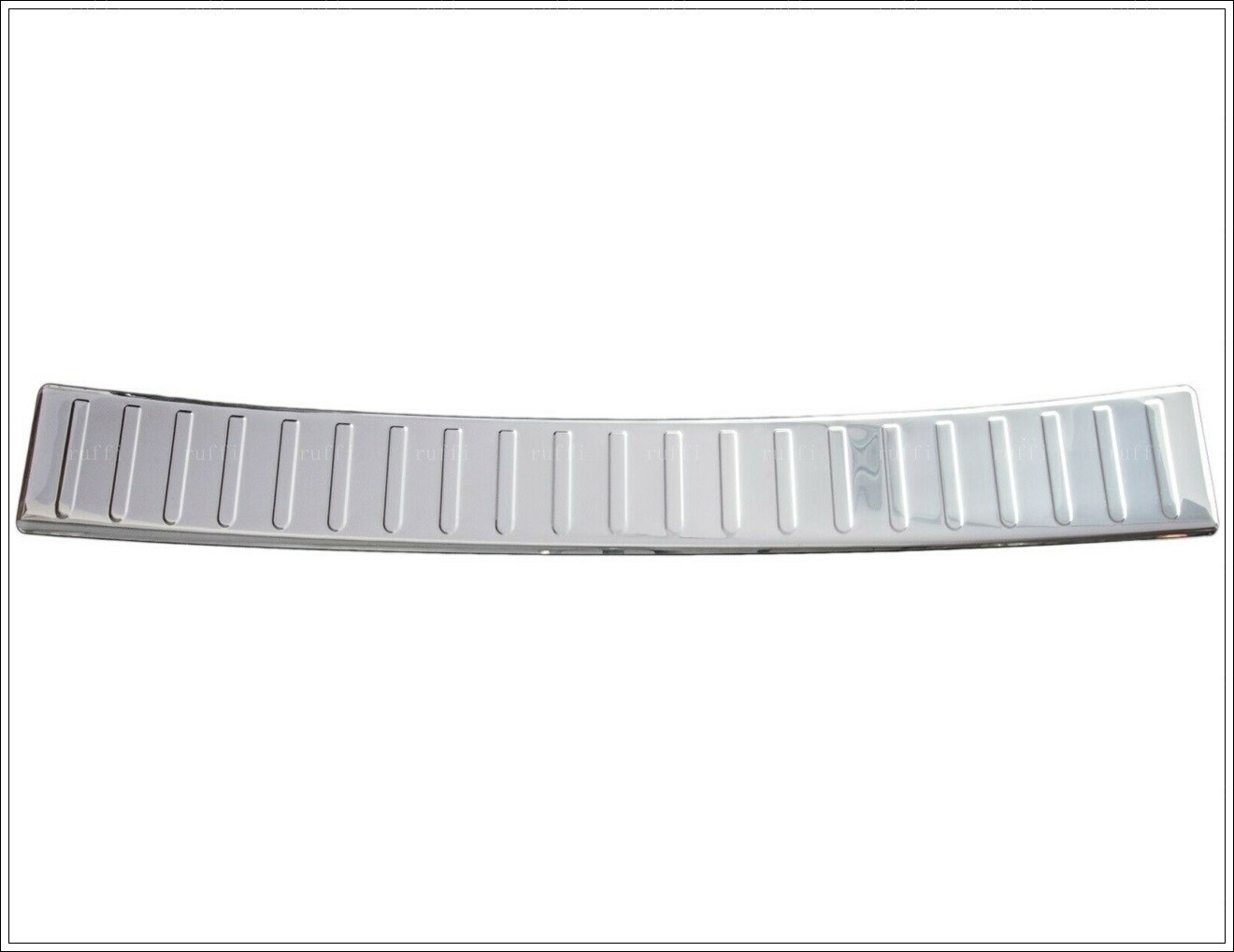 Chrome Rear Bumper Protector GLOSSY For CITROEN BERLINGO II 2008 to ...