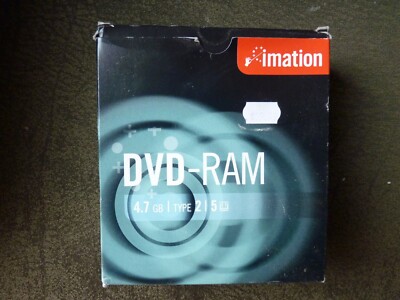 IMATION - DVD-RAM 4.7GB / TYPE 2 - PACK X 5 | eBay Australia
