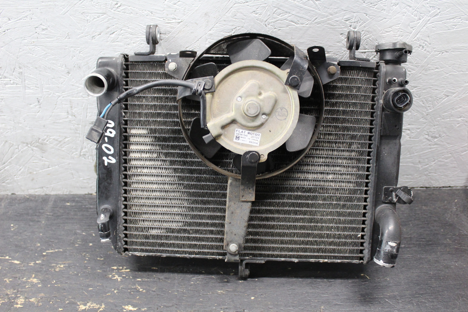 99-02 YAMAHA YZF R6 ENGINE RADIATOR MOTOR COOLER COOLING RADIATER 01 ...