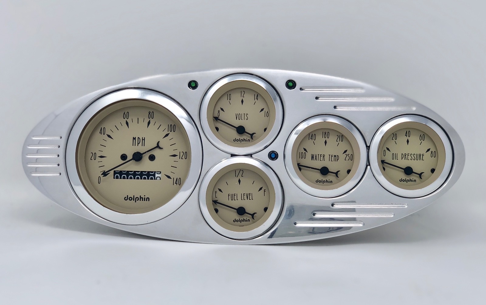 1932 Ford 5 Car Gauge Dash Cluster Tan | eBay