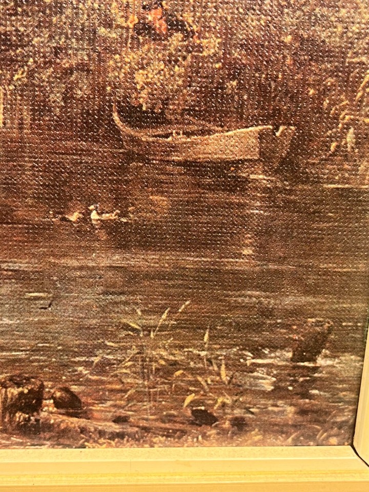 Vintage, Framed Art print, "The Hay Wain" by John Constable | eBay