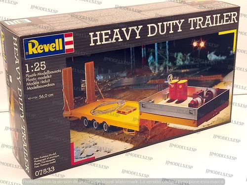 ♠️VINTAGE NEW SEALED 1:25 REVELL 07533 USA TRUCK HEAVY DUTY 3AXLE ...