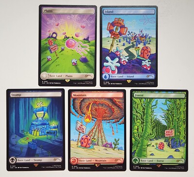Secret Lair x SpongeBob SquarePants: Lands Under the Sea | MTG | non ...