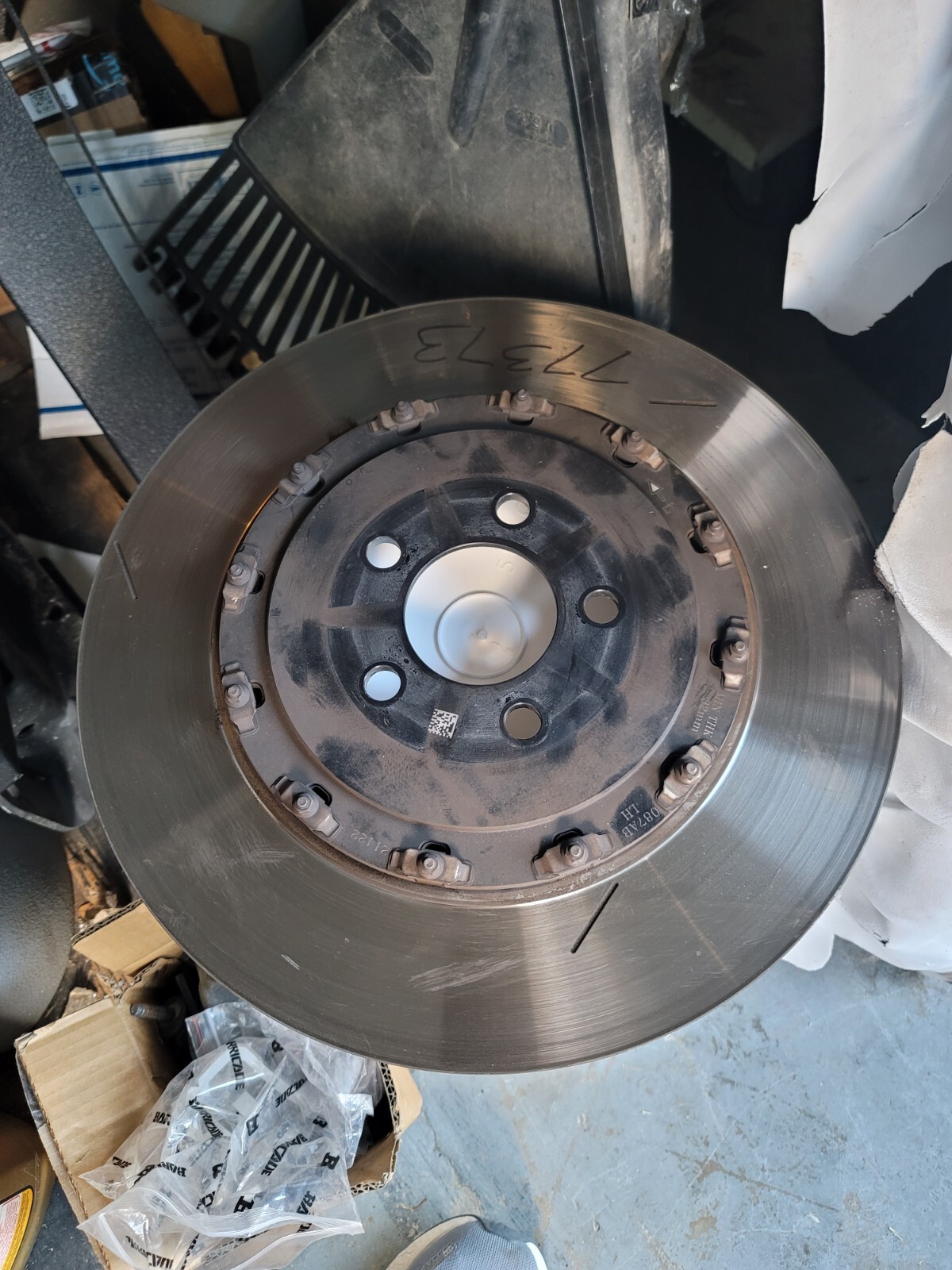 21-23 Charger Challenger SRT & Hellcat Front Disc Brake Rotor BR7 Mopar ...