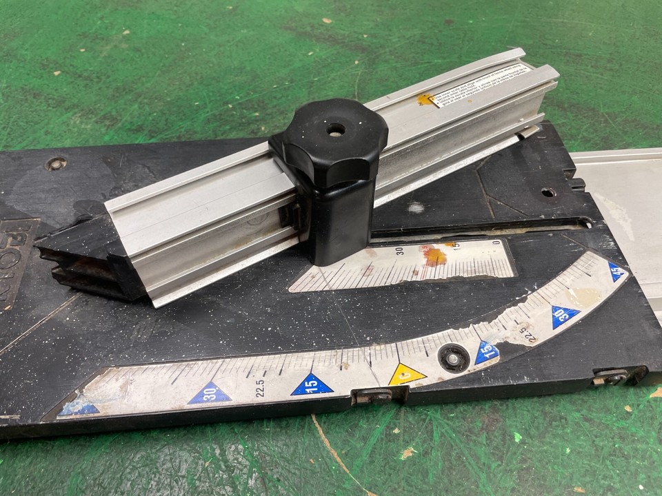 Ryobi 10" Table Saw BTS15 Sliding Miter Push Crosscut Sled | eBay