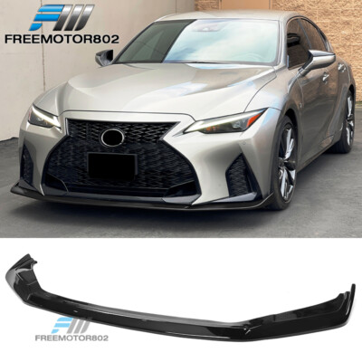 For 21-24 Lexus IS350 F Sport ABS Front Bumper Spoiler Splitter Lip ...