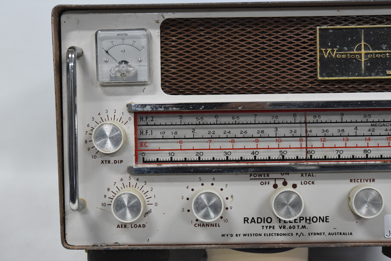 Weston Electronics VR.60 T.M. Radio Telephone - Marina 60 Vintage Made ...