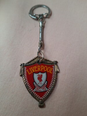LIVERPOOL FC 1970,s RARE UNUSAL KEYRING BU COFFER SPORTS NORTHAMPTON ...