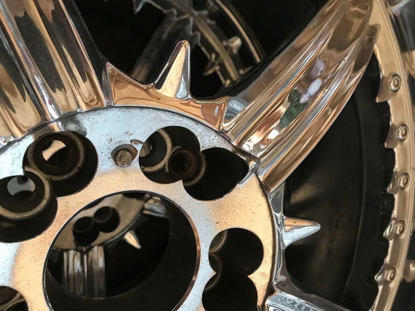 5 lug 20 inch chrome rims used good condition | eBay