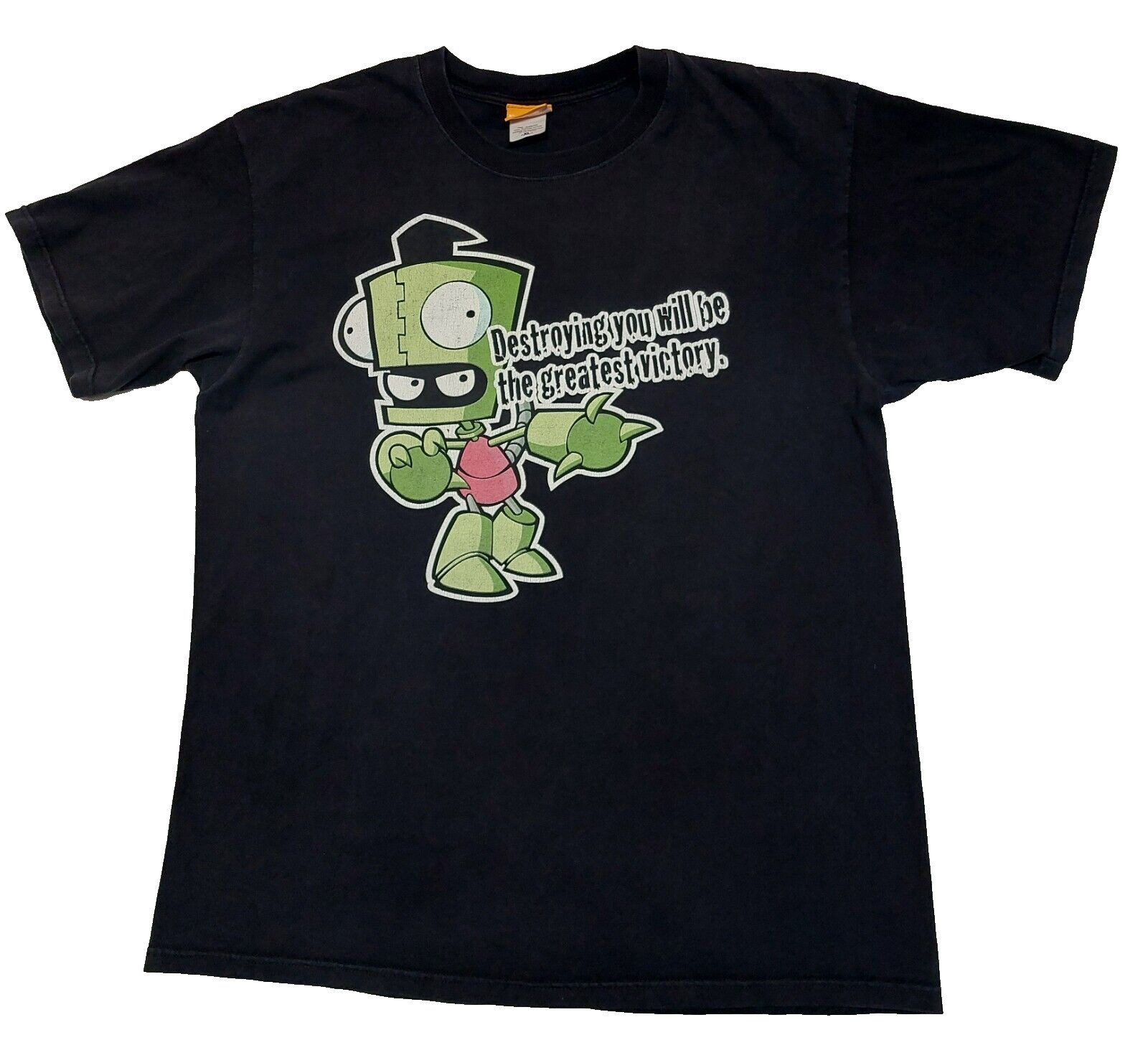 VTG Nickelodeon 2K Invader Zim TV Show Promo T Shirt … - Gem