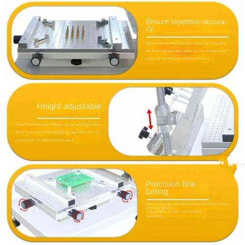 High Precision Screen Printing Table Manual Plane Screen Printing Table | eBay