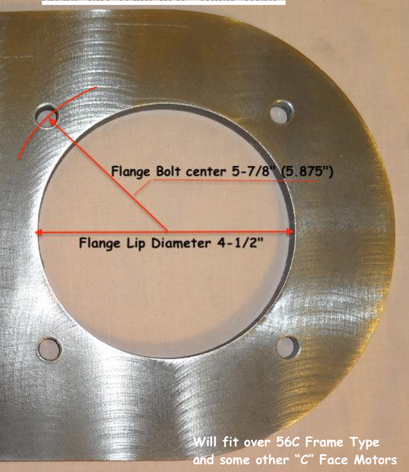 Electric Motor Mounting Bracket and Tensioner for Baseless Frame Type ...