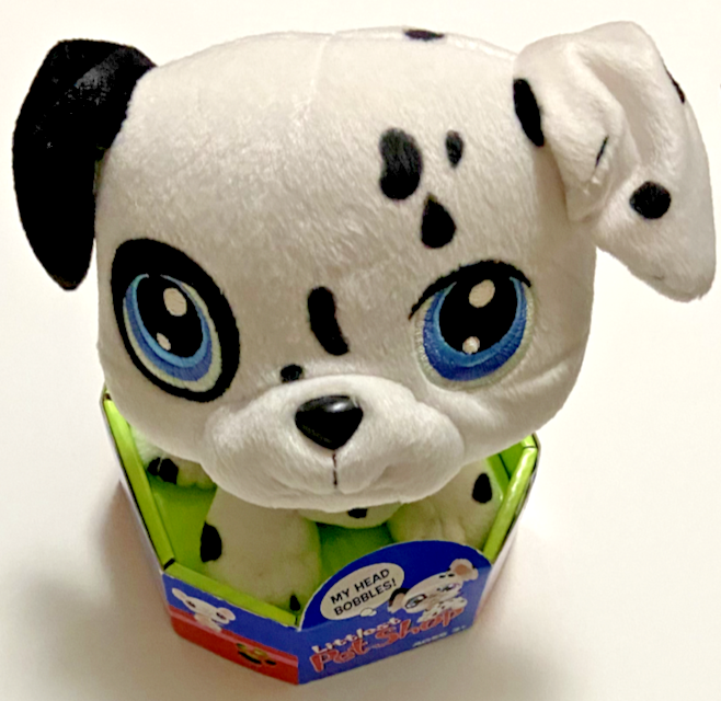 DALMATIAN Littlest Pet Shop 2005 Hasbro 7" Bobble Head Plush | eBay