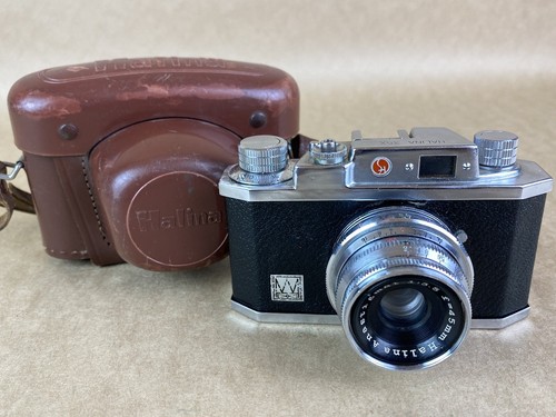Halina 35x Vintage Film Camera W/ 35mm 3.5 Anastigmat - Pax Style ...