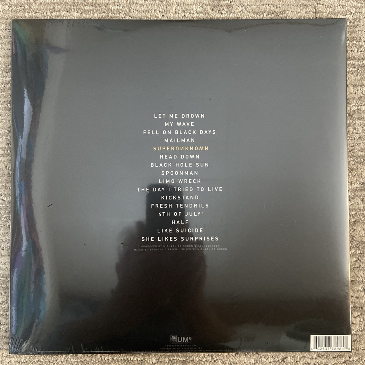 SOUNDGARDEN ~Superunknown~ 2xLP Vinyl 2014 NEW 200g Sealed SOUNDGARDEN ~Superunknown~ 2xLP Vinyl 2014 NEW 200g Sealed
