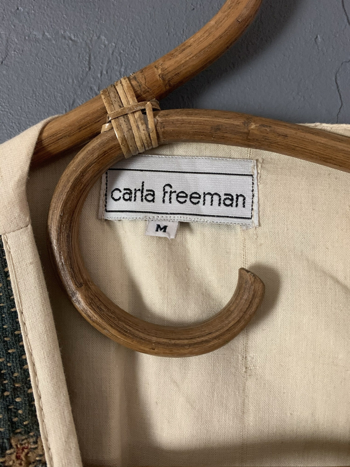 Vintage Carla Freeman upcycled vintage kantha vest - Gem