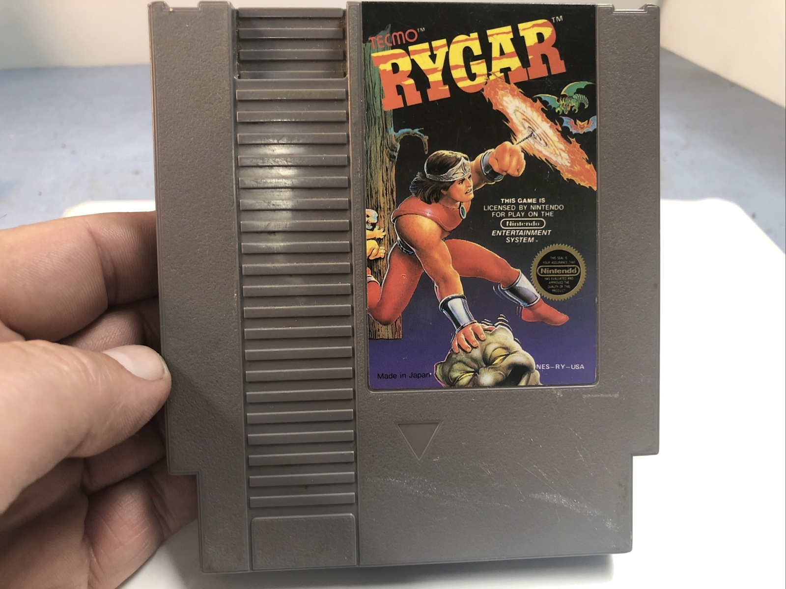 Rygar (Nintendo Entertainment System NES, 1987) CART ONLY - TESTED ...