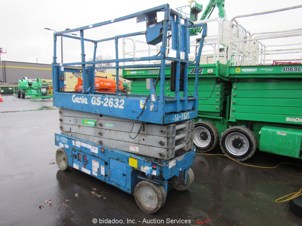 2014 Genie GS-2632 26' Electric Scissor Lift Man Aerial Platform -Parts ...